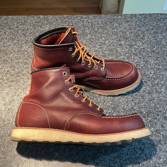 Red Wing Shoes | Shoes | Red Wing Heritage Moc Toe Boots | Poshmark